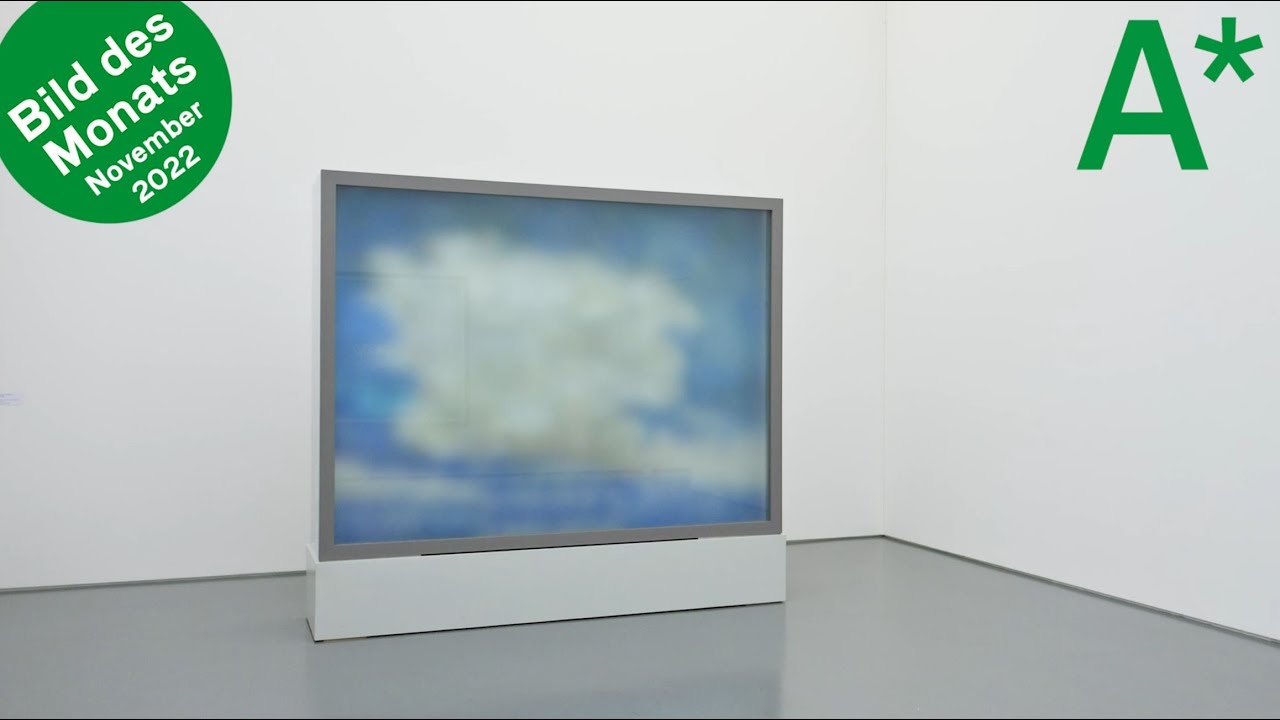 Bild des Monats November: Hugo Suter, Malerei (Wolke), 2003 (in ...