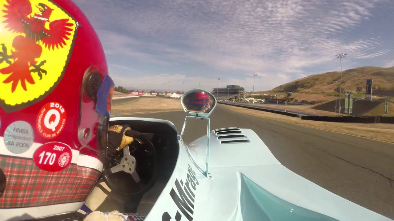 Gulf Mirage M6 / GR7 at the 2015 Sonoma Historics - YouTube