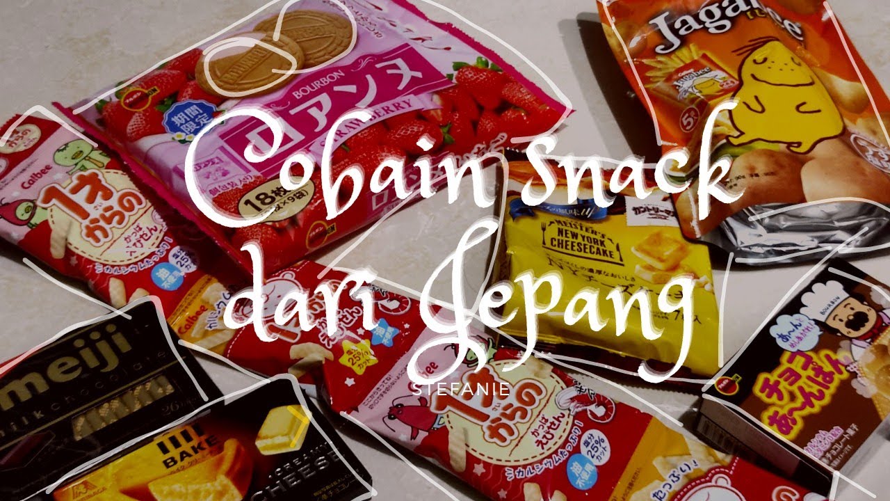 COBAIN SNACK DARI JEPANG / REVIEW SNACK JEPANG /// STEFANIE G. SNACK ...