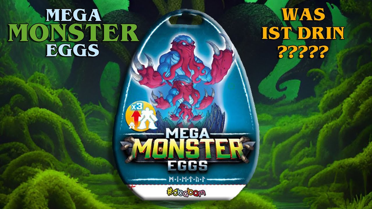Sbabam ® Mega Monster Eggs - eine Tüte auspacken - was ist drin und wie ...