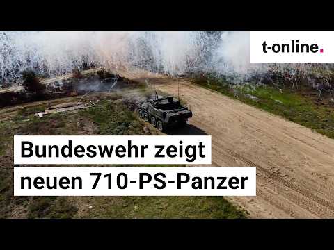 Schwerer Waffenträger Infanterie: Bundeswehr zeigt neue 710-PS-Panzer