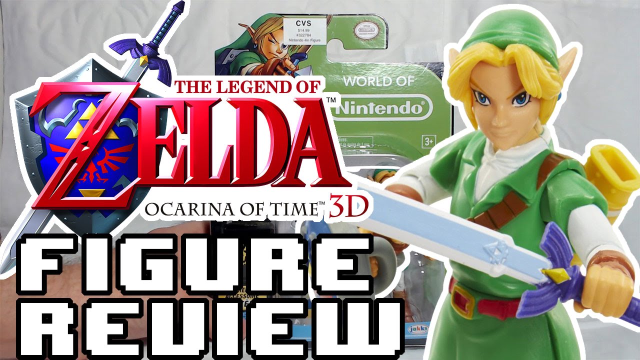 World Of Nintendo Link OoT Figure Review - YouTube