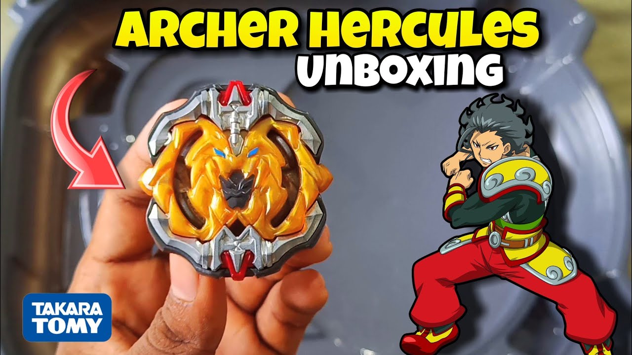 Archer hercules beyblade unboxing and review | pocket toon - YouTube