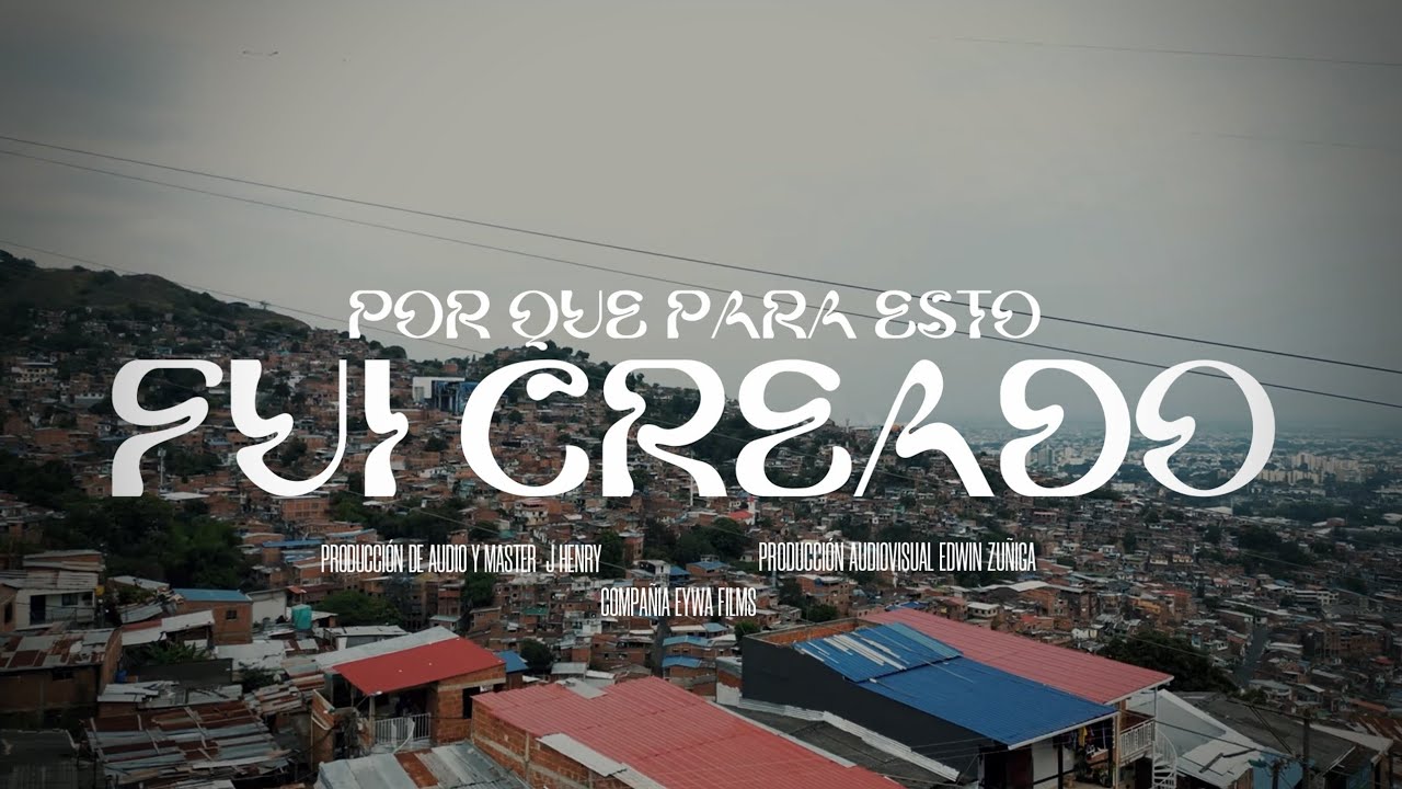 Jorge Riascos - Porque Pará Esto Fui creado (Video Oficial) - YouTube