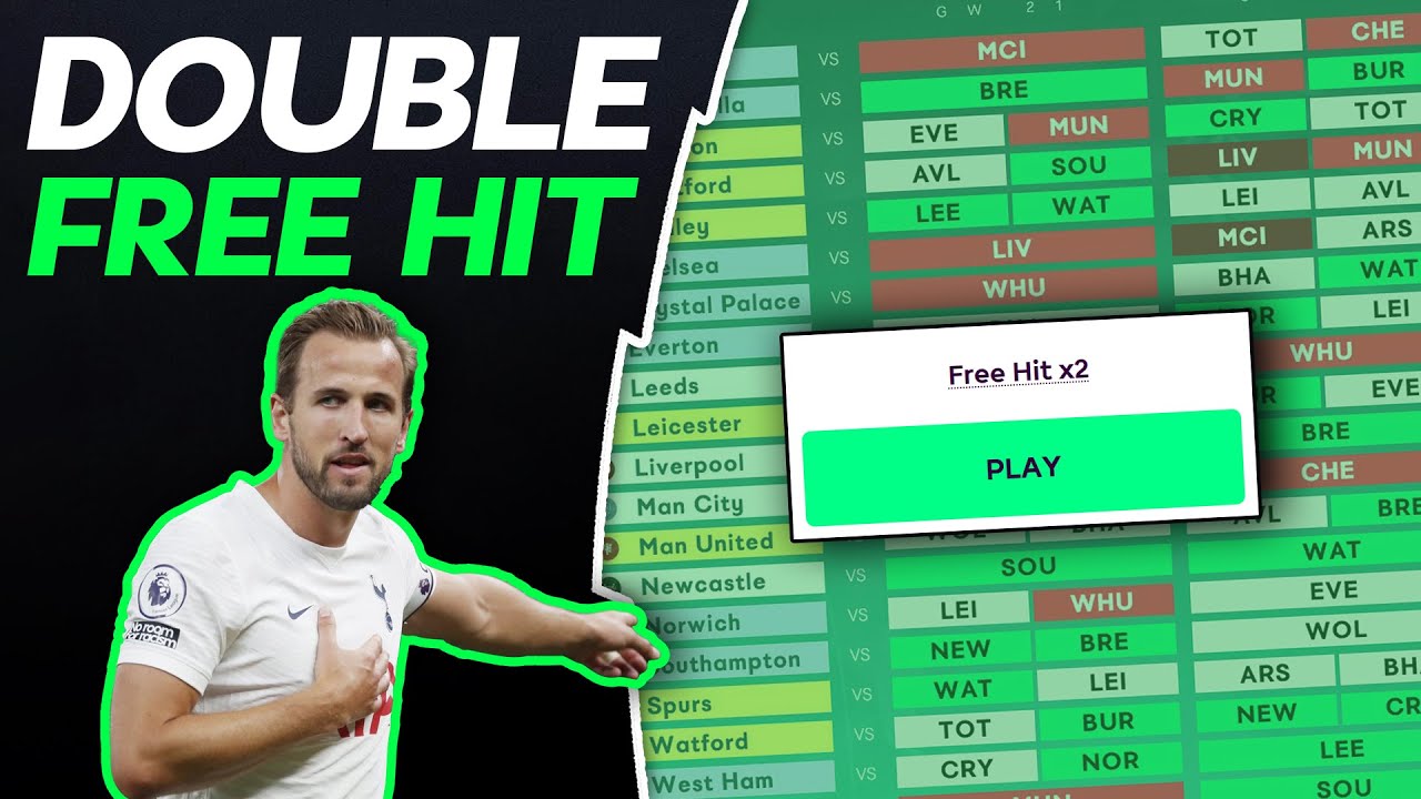 FPL DOUBLE Free Hit: Double Gameweek Strategy | DGW21 & DGW22 | Fantasy ...