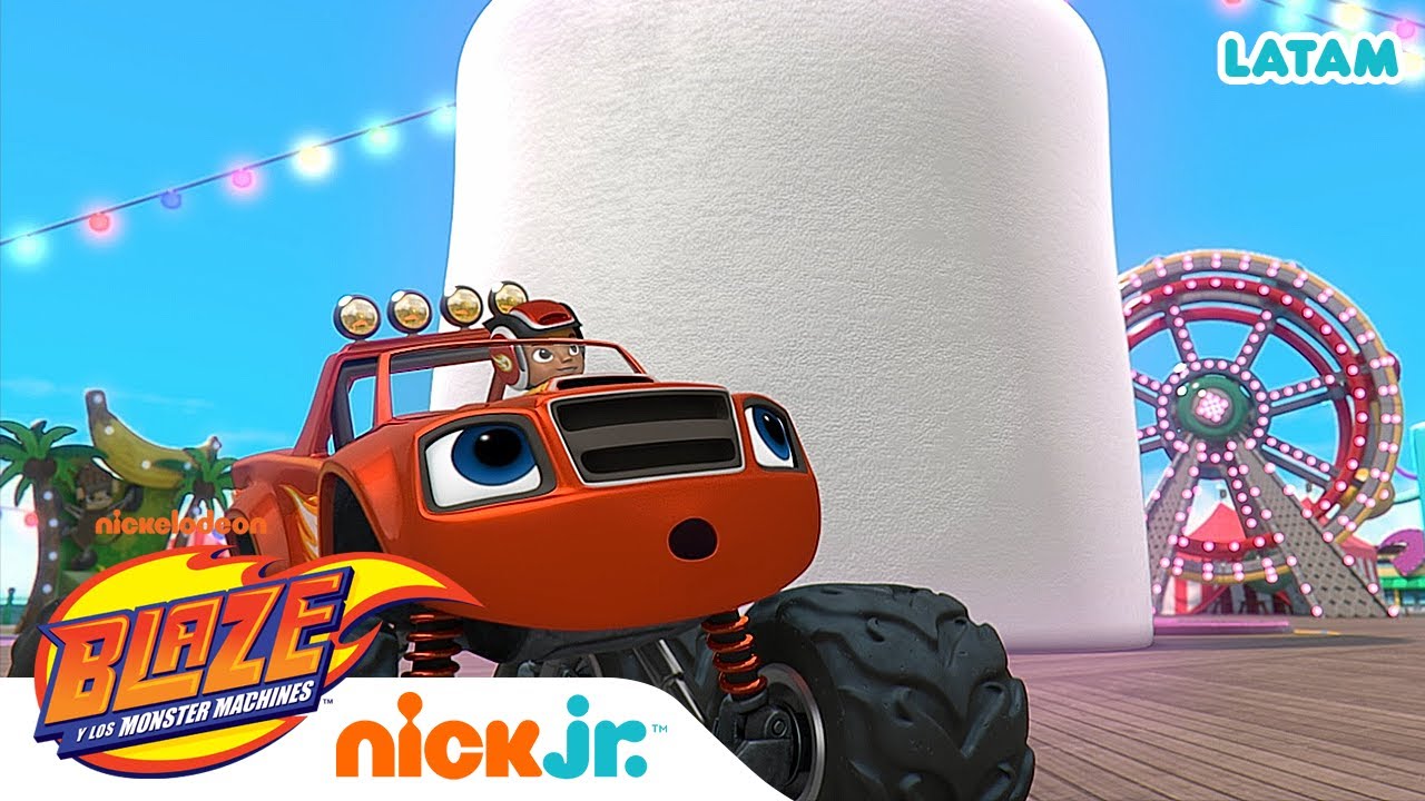 ¡Blaze y AJ ganan juguetes gigantes! | Blaze y los Monster Machines ...