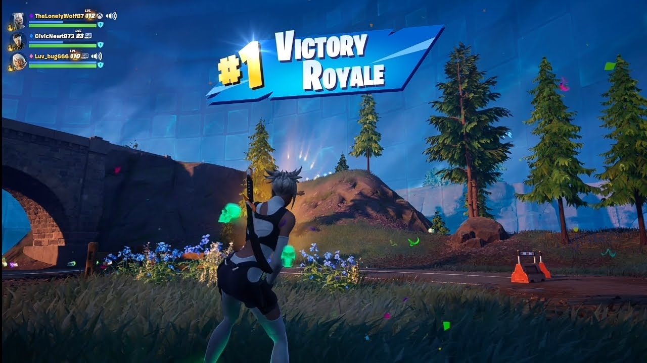 Fortnite Xbox Series S Gameplay 448 Trios Dynamic Hush Skin - YouTube