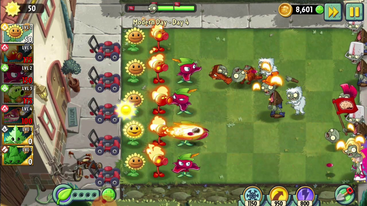 Watch me play pvp aka plants vs zombies! - YouTube