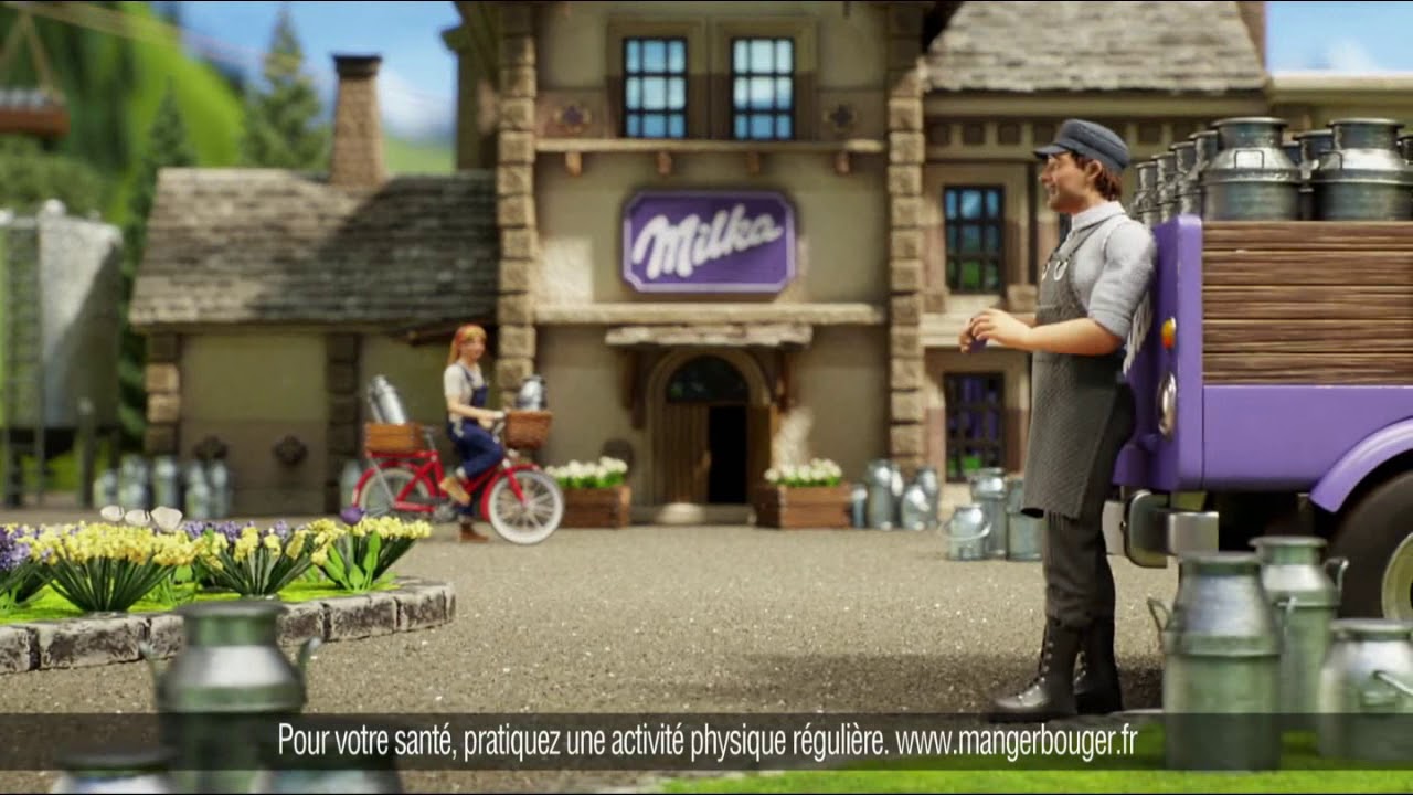 Tablettes chocolat Milka & Milka Mmmax "Vache Gerda" Pub 20s - YouTube