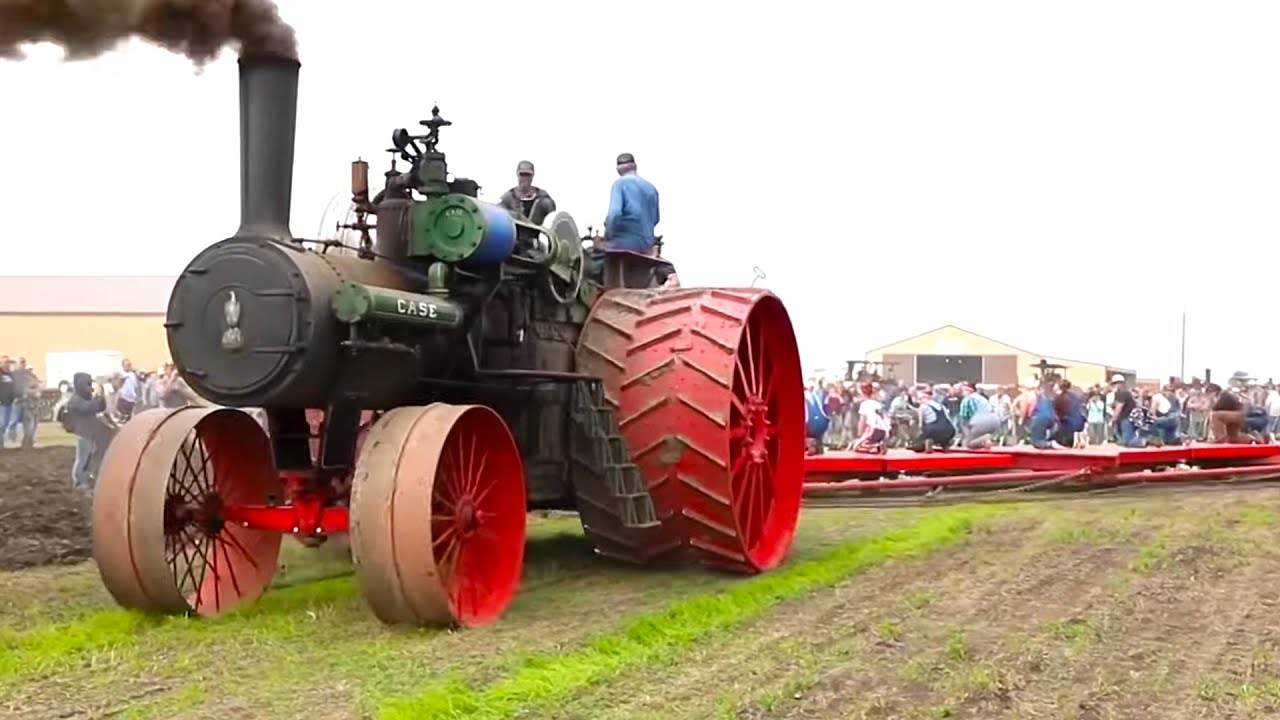Biggest Steam Tractor in the World !! John Deere - YouTube