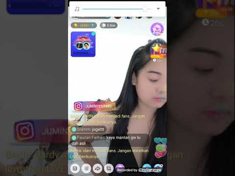 BIGO LIVE _JUMINTEN-CANTIK-MULUS-SEXY-BIKIN SANGE ||doyan minum+rokok wow