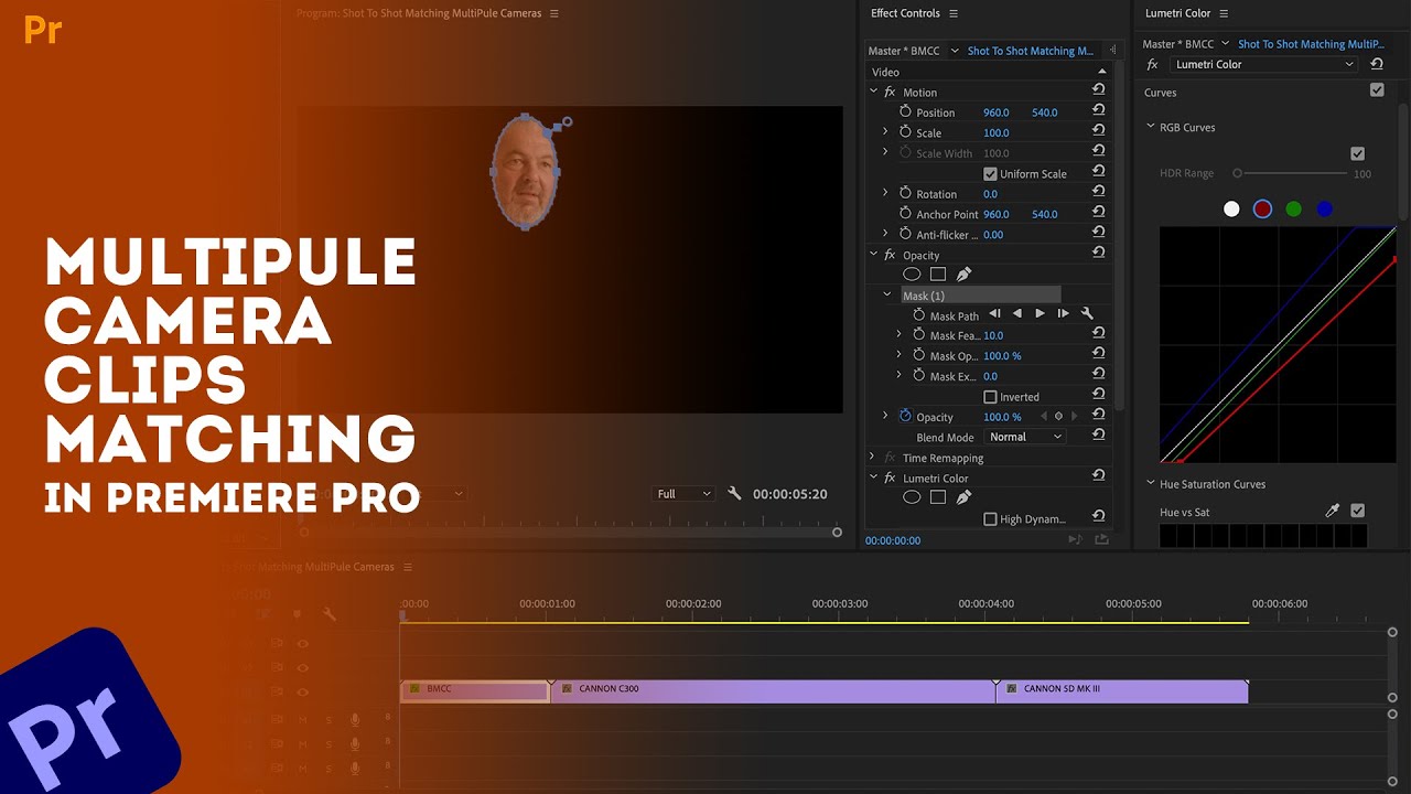 Mastering Shot to Shot Matching with Multiple Cameras | Premiere Pro ...
