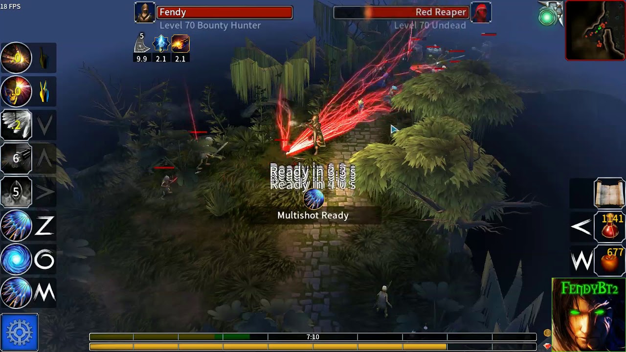 Eternium v1.4.5 - Assault set build with new weapons set and skills ...