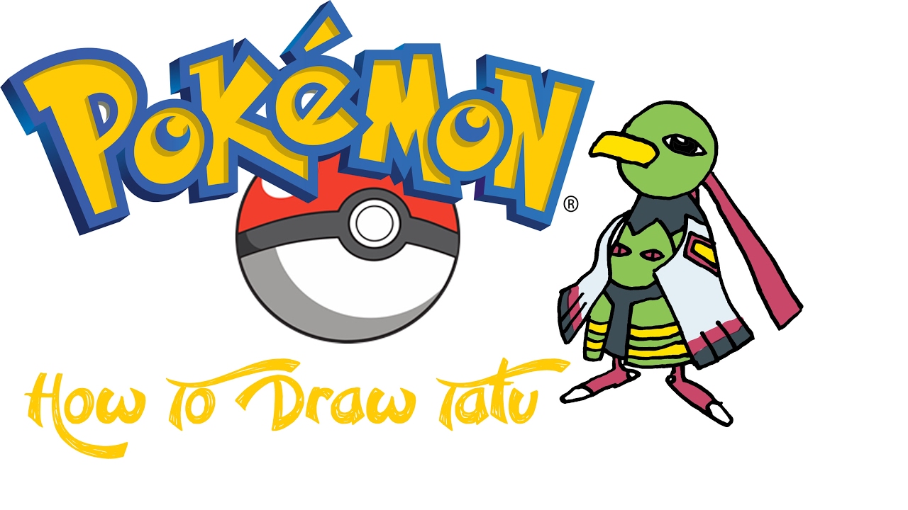 How To Draw Tatu (POKEMON) - YouTube