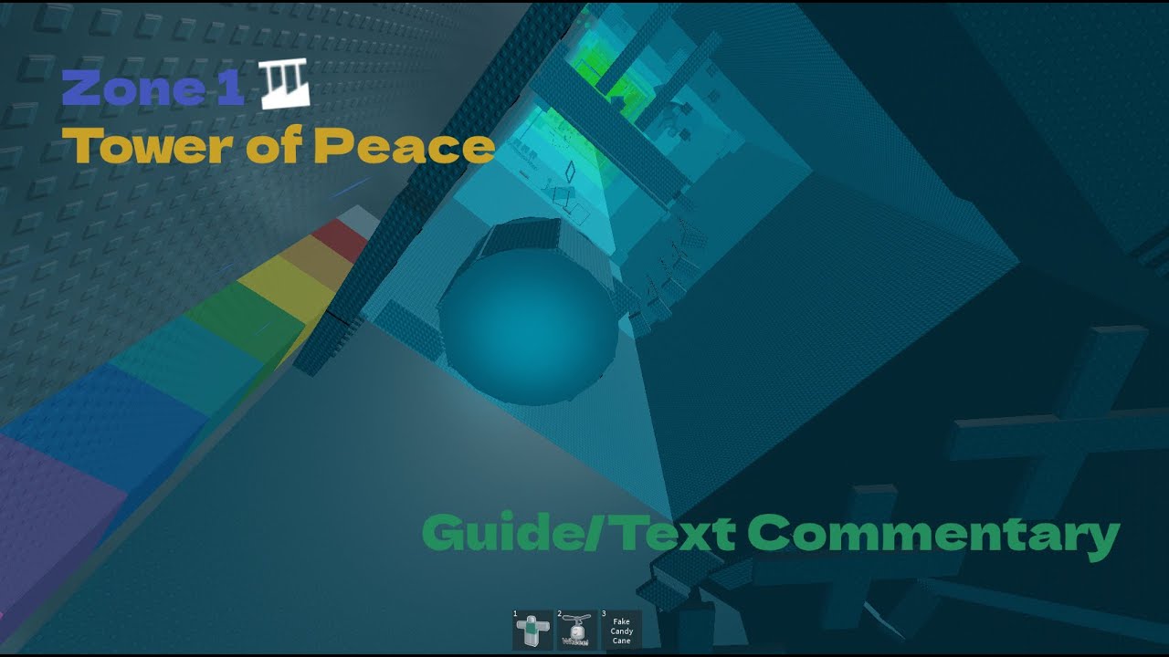 Roblox JToH | Tower of Peace, Zone 1 (guide/text commentary) - YouTube