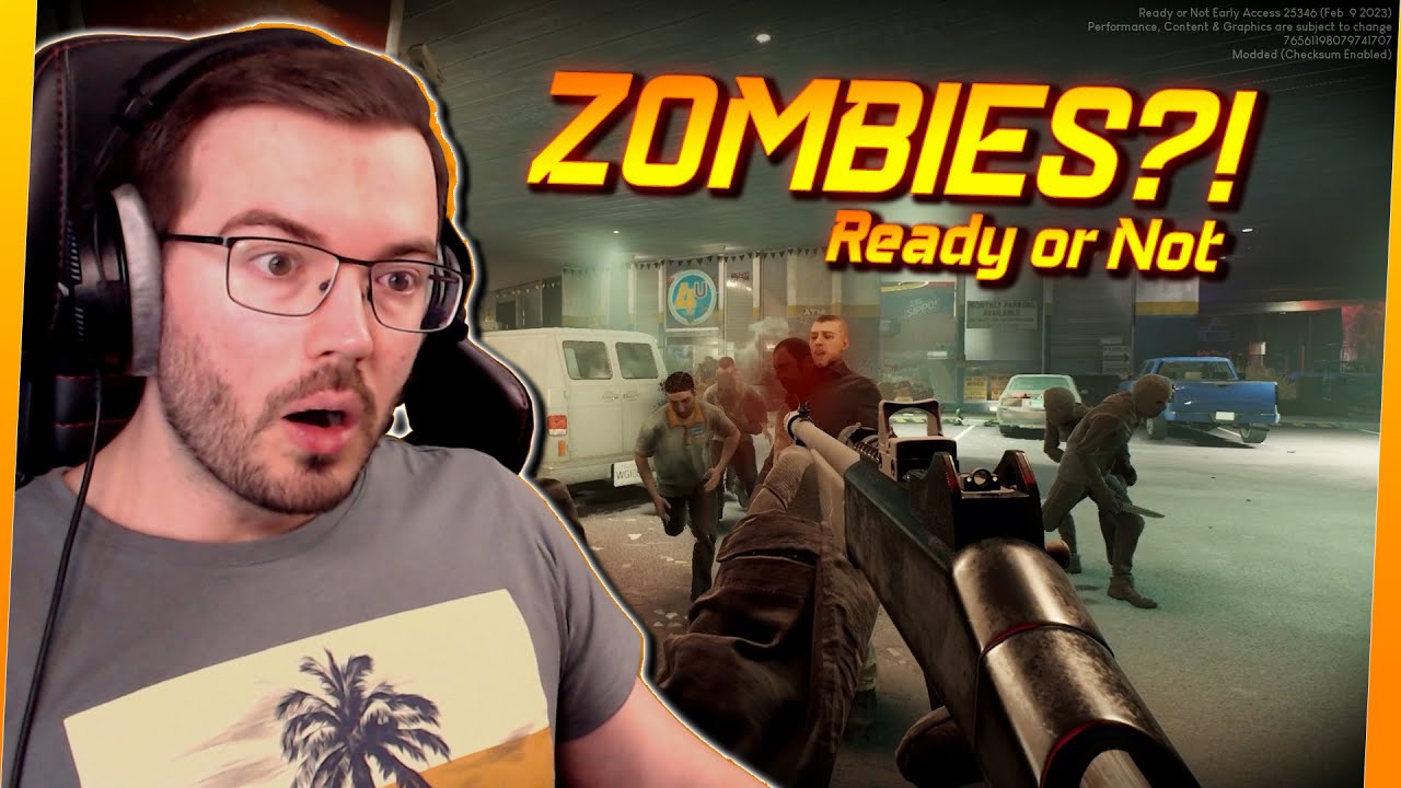 Wir testen den Zombie Mod in Ready or Not! - Ganz anders als gedacht ...