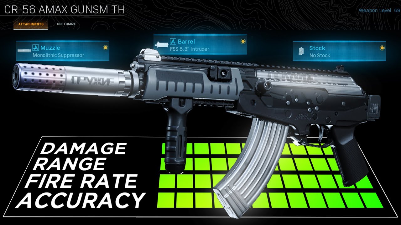 the *SECRET* SMG "CR-56 AMAX" CLASS SETUP in WARZONE! (Modern Warfare ...