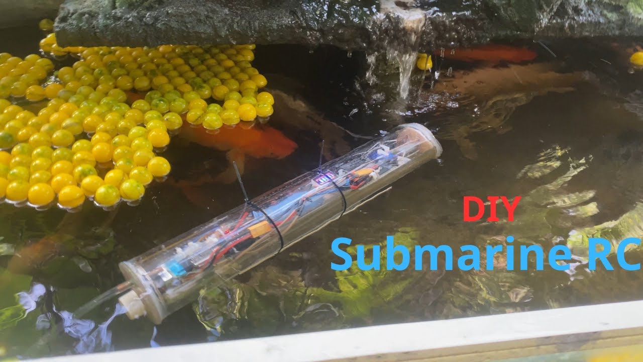 Building Ballast Tank for Submarine RC ( Sink and Rise) - YouTube