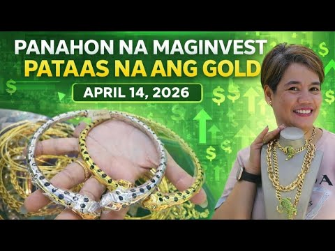 MAGKANO GOLD NGAYON? APRIL 14,2026 VGOLDMAIN #gold #jewelry #18k #diamond #18kgold #gold 