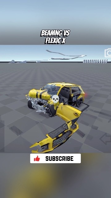 beam.ng vs flexic X #cars #edits #automobile #shorts - YouTube