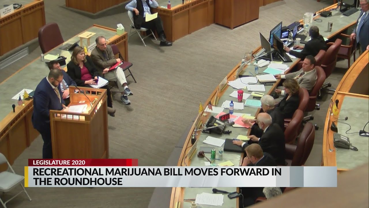 First Senate committee passes recreational marijuana proposal - YouTube