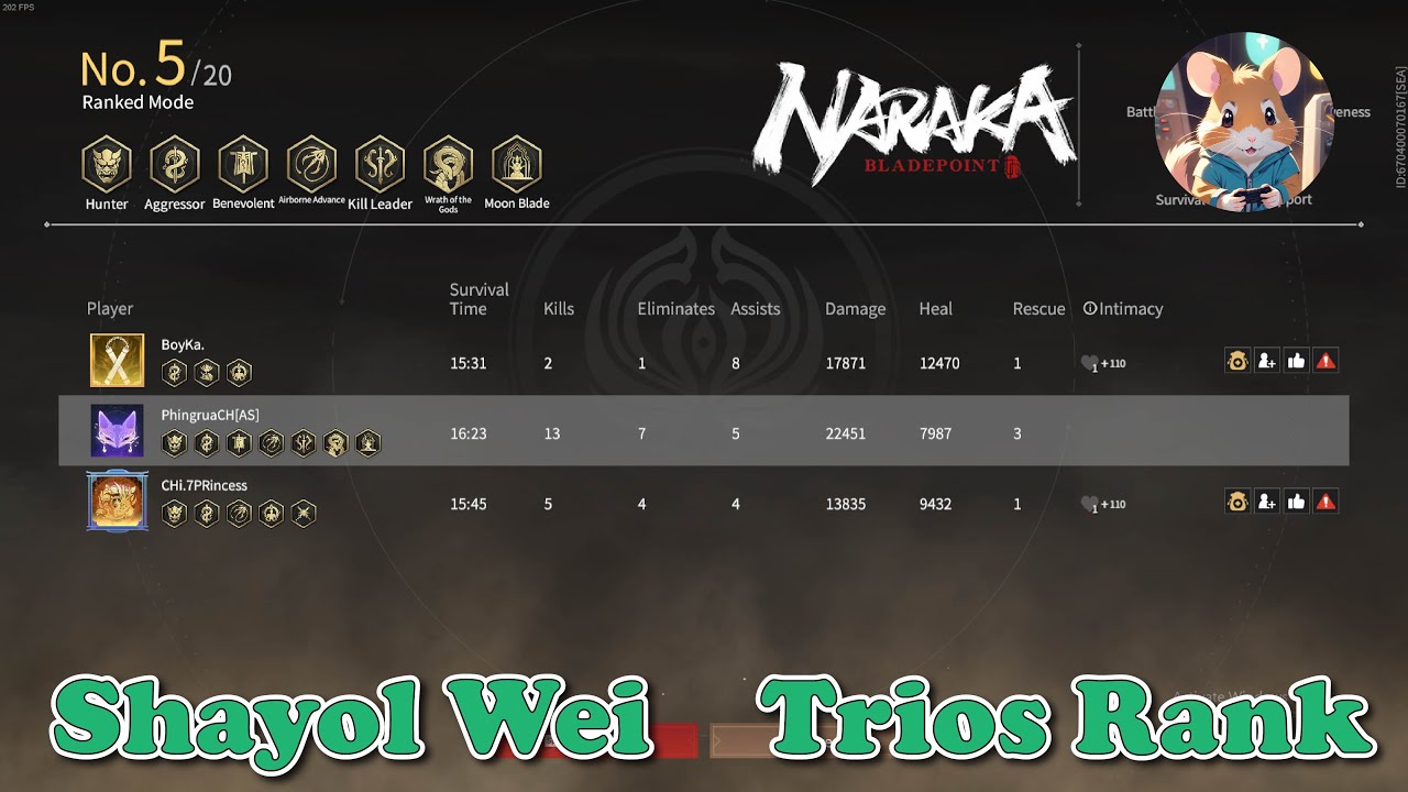 Naraka Bladepoint | Shayol Wei trios rank Ep 19 | GGWP - YouTube