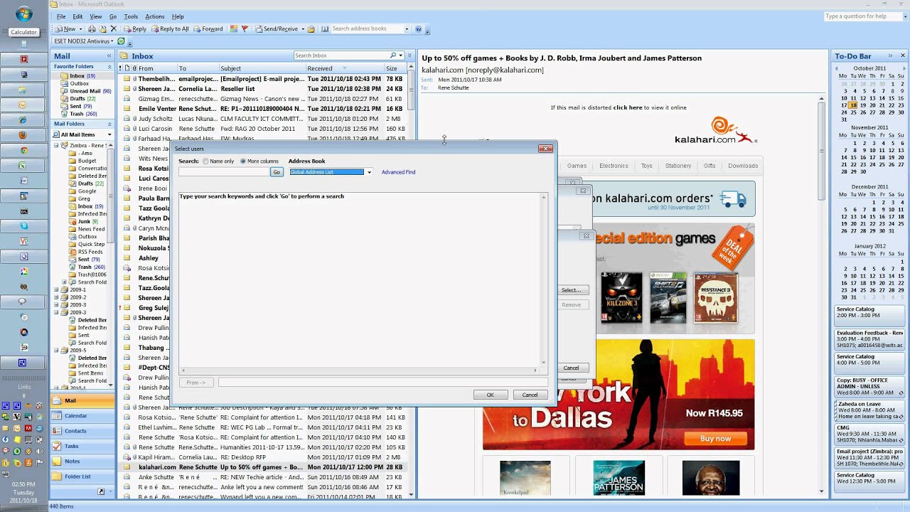 Zimbra-Outlook - Rules.avi - YouTube