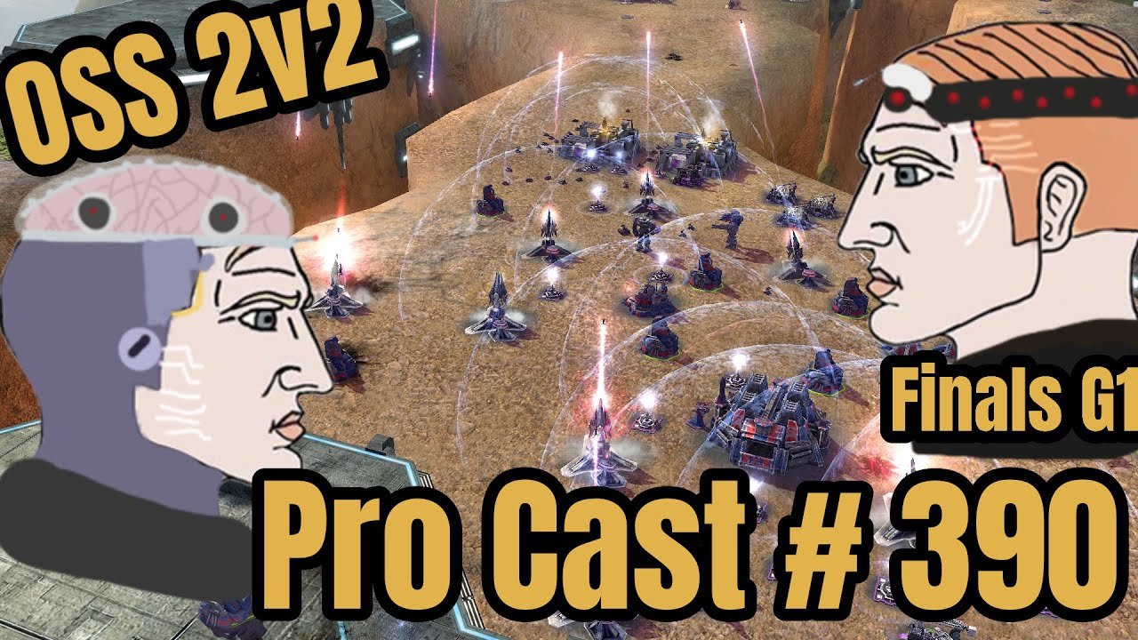 🏆OSS Open 2v2 Finals 2023 Game 1🏆 Supreme Commander 2 Pro Cast # 390 ...