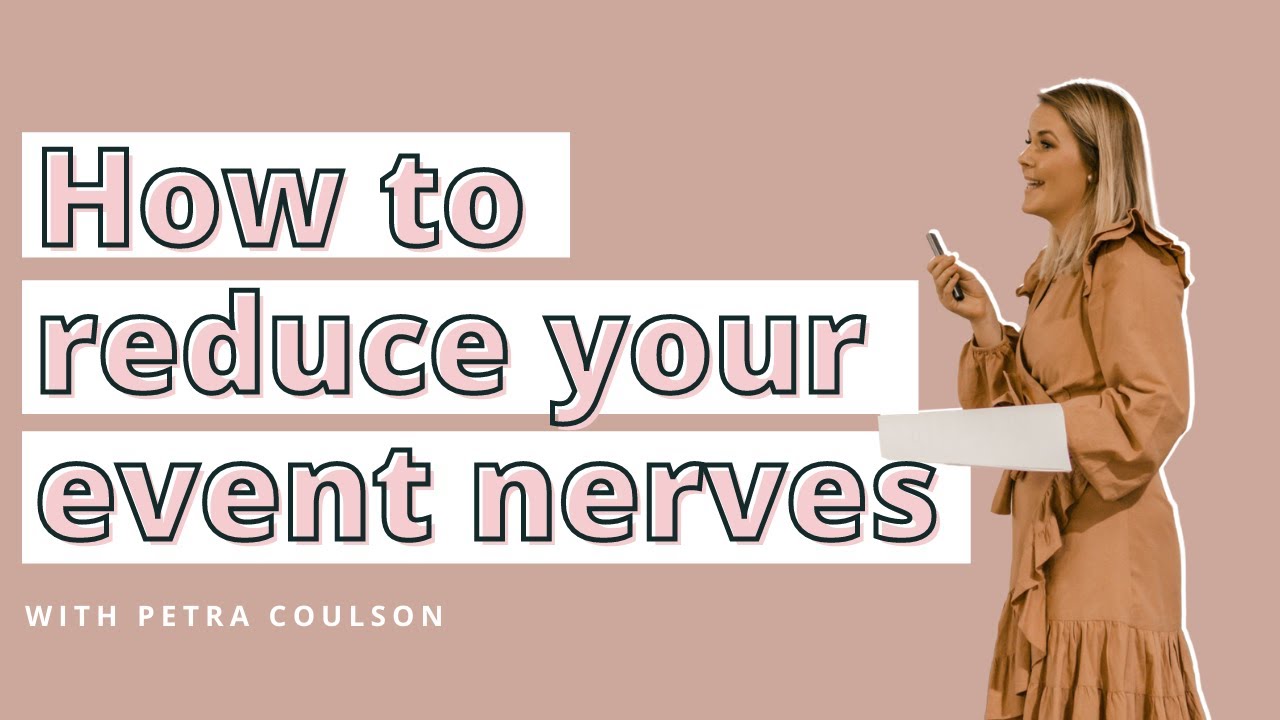 How to reduce your event nerves / overcome your fear of public speaking ...
