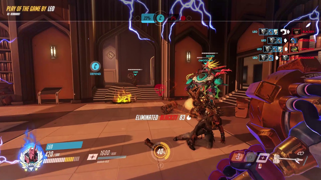 headless chicken mode | OW Highlight - YouTube