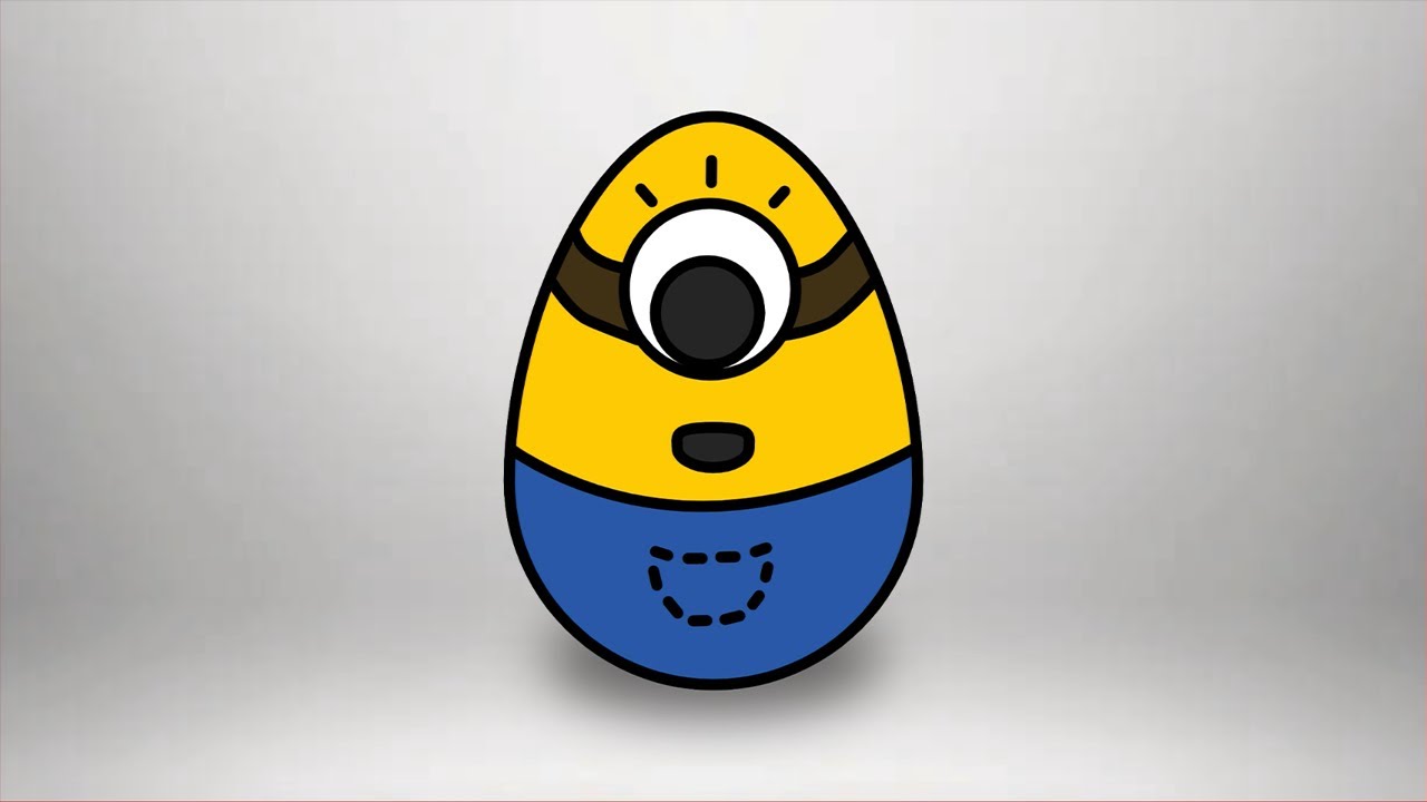 Designing the Cutest Easter Egg as Stuart the Minion | Easter Egg ...