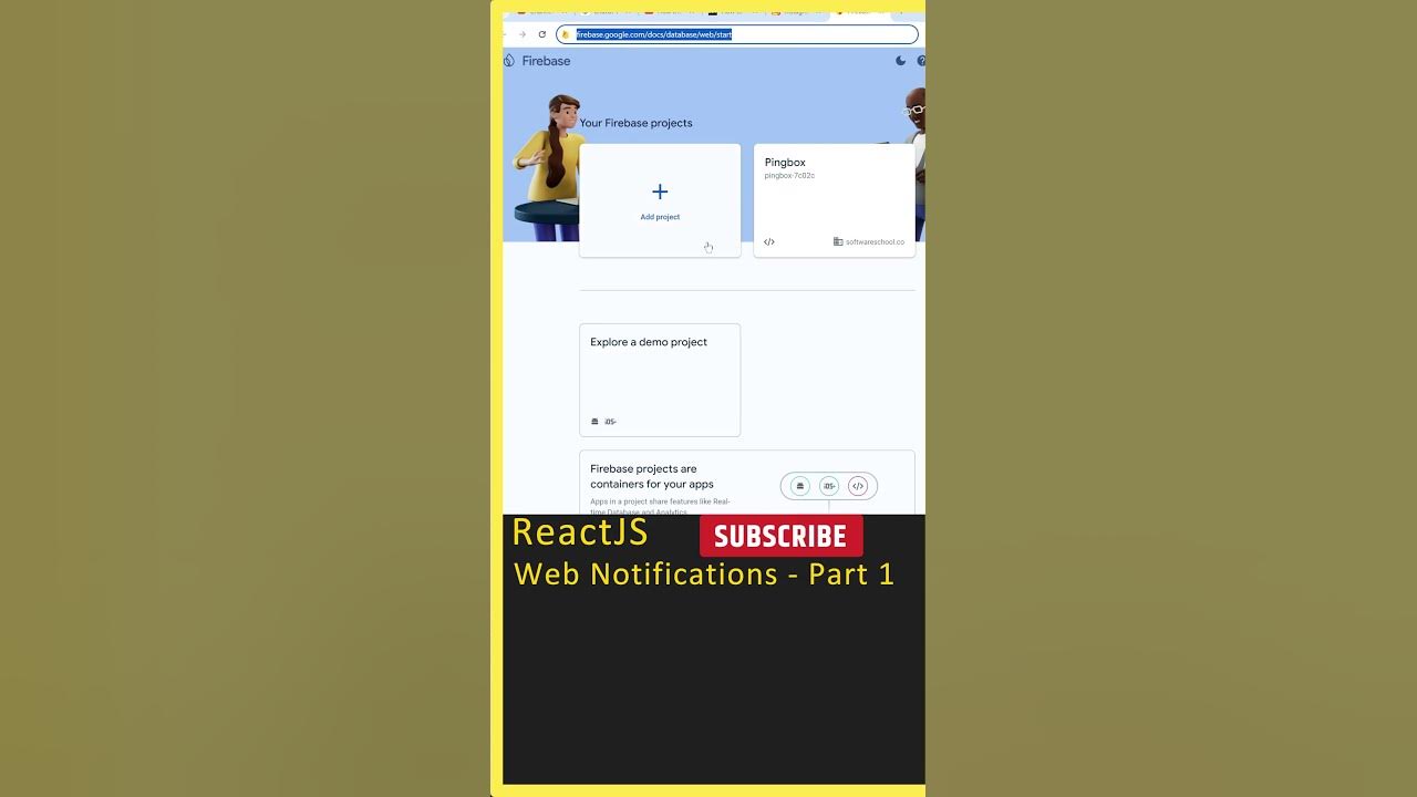 Web Push Notifications With Reactjs And Firebase React Js Tutorial Ui