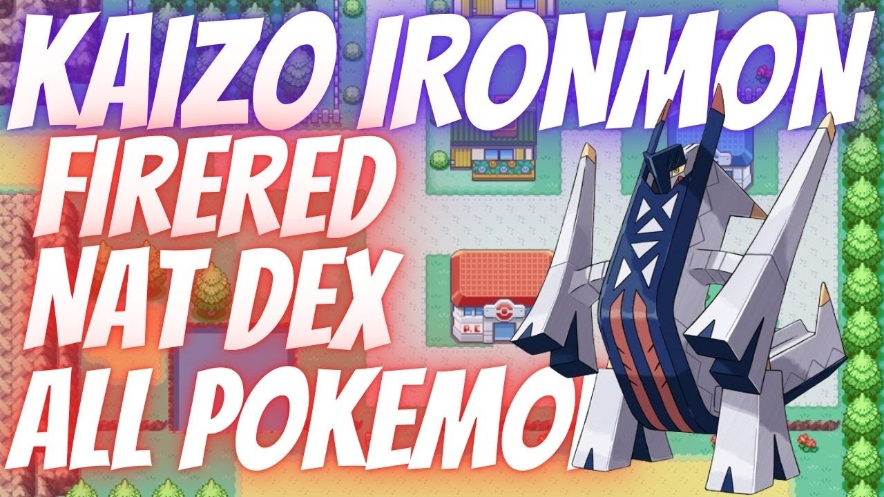 VISITING OAK'S LAB AGAIN AND AGAIN! KAIZO IRONMON FIRERED NATIONAL DEX ...