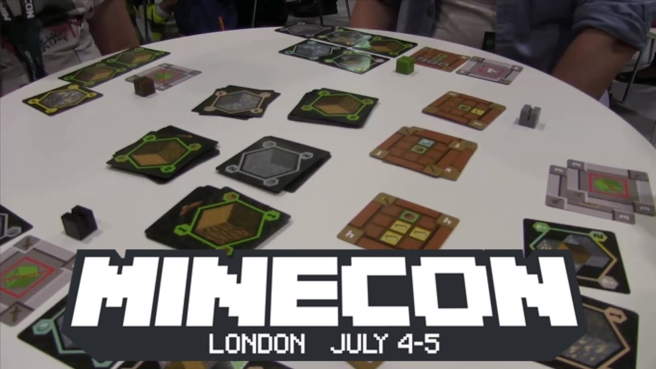 Minecon 2015 - London - Minecraft Card Game Demo - YouTube