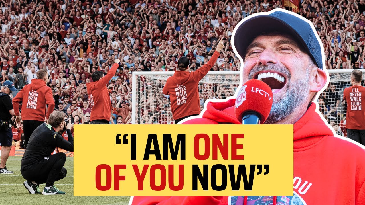 Jurgen Klopp SPEECH In Full - Liverpool FC Farewell #DankeJurgen - YouTube