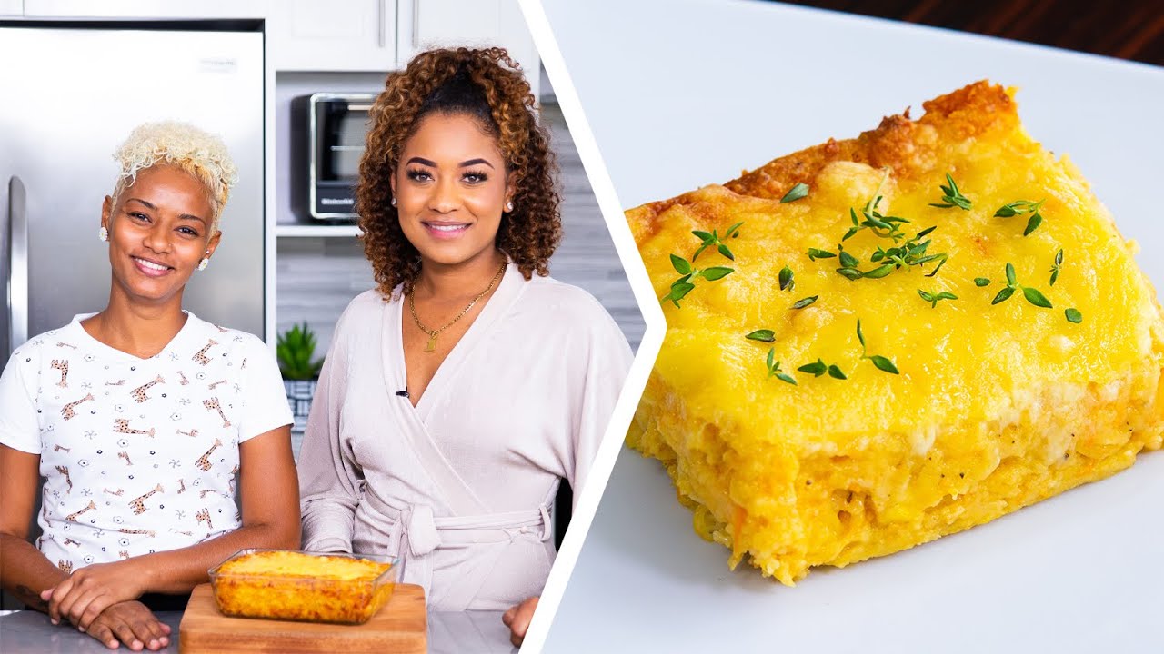 How To Make Trini Corn Pie | Foodie Nation - YouTube