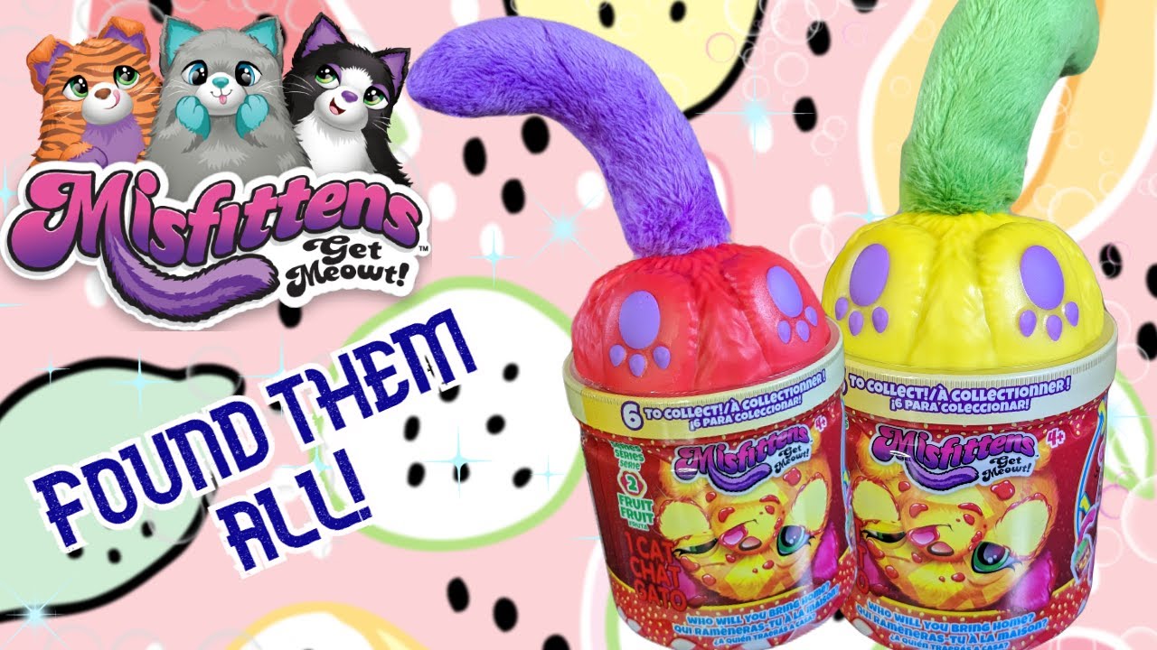 Just Kitten Around!| Misfittens Let Meowt Cat Tube Minis Series 2 ...