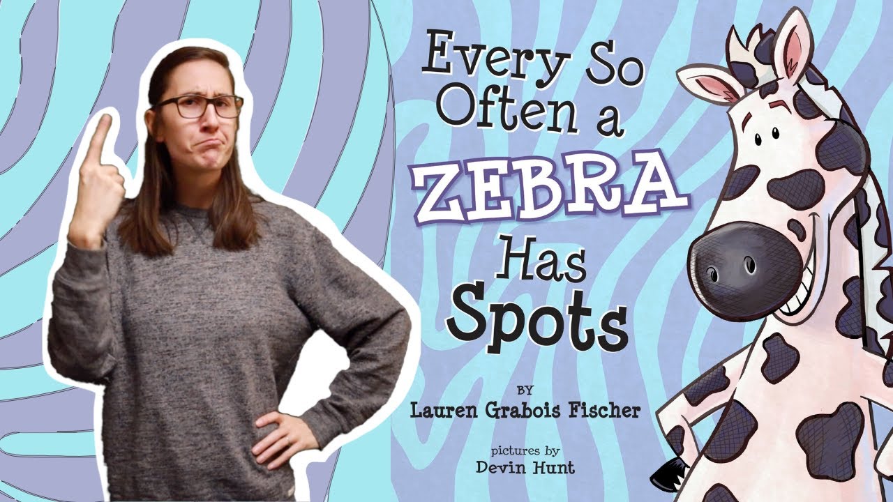 Every So Often a Zebra Has Spots | ASL Story - YouTube