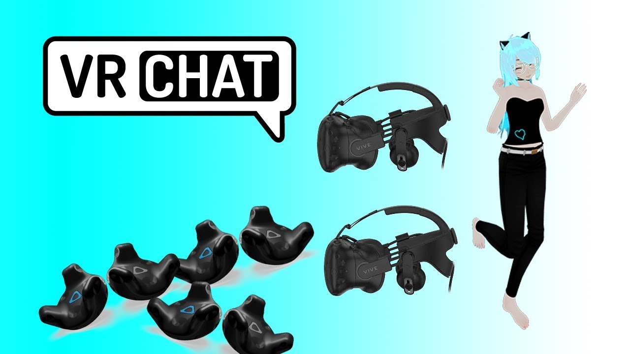 [VRCHAT] Two people with full body tracking on one playspace - YouTube