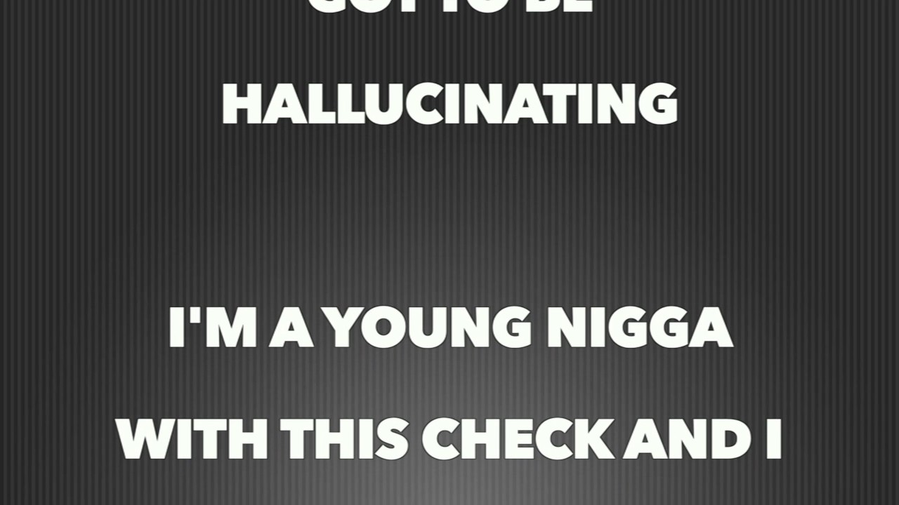 Future - Hallucinating (Full Song Lyrics) - YouTube
