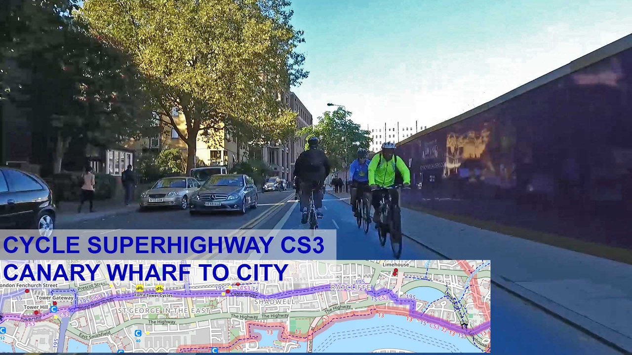 London’s busiest cycle route: the Cable Street section of CS3: 3 of 18 ...
