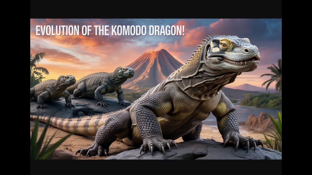 Evolution of Komodo dragons | Wildlife documentary | Animal evolution ...