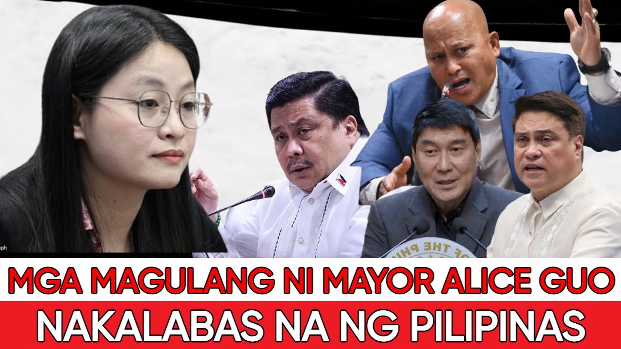 ALICE GUO PARENTS, NAKALABAS NA DAW NG BANSA!? MGA SENADOR NAGALIT ...