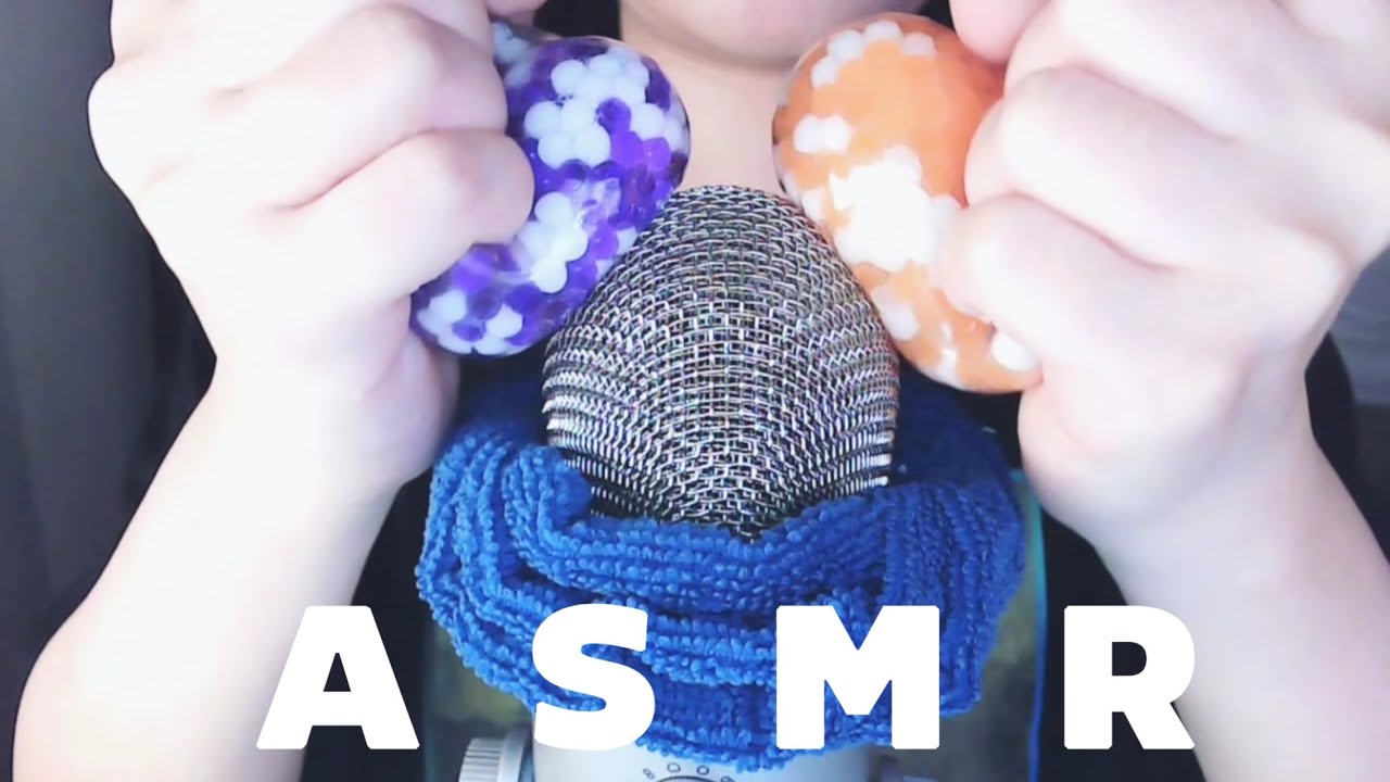 【ASMR】squeeze ball ｜スクイーズボール｜No Talking - YouTube