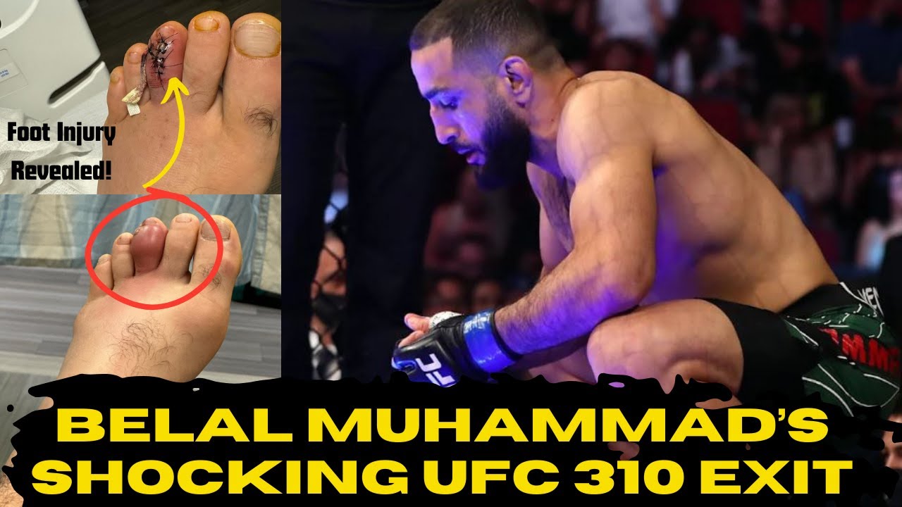 Belal Muhammad’s Shocking UFC 310 Exit – Foot Injury Revealed! - YouTube