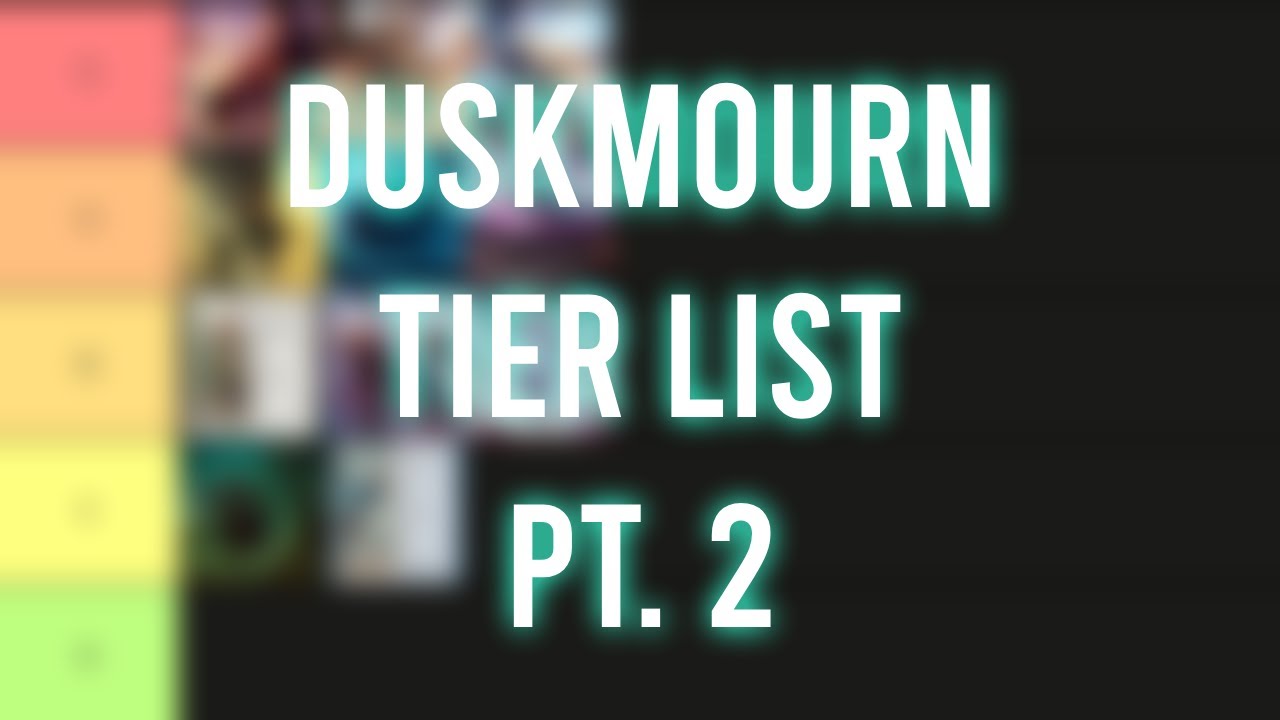 Duskmourn Tier List Part 2 - YouTube
