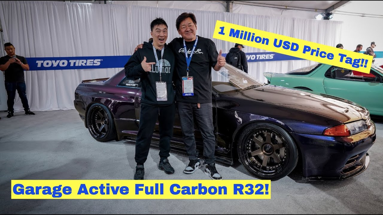 Garage Active Carbon R R32 and Mr Sakomoto San! SEMA 2022 - YouTube