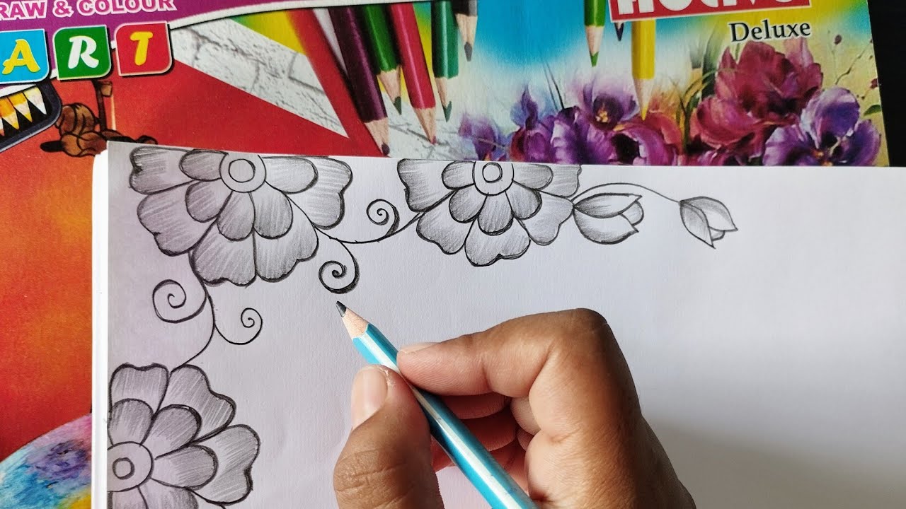 project design new style/floral border design for project /project ...