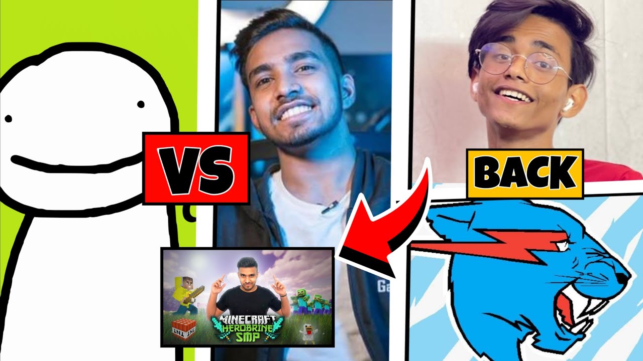 HEROBRINE SMP BACK?! Techno Gamerz 20M Gift REVEAL! , Bixu Minecraft ...