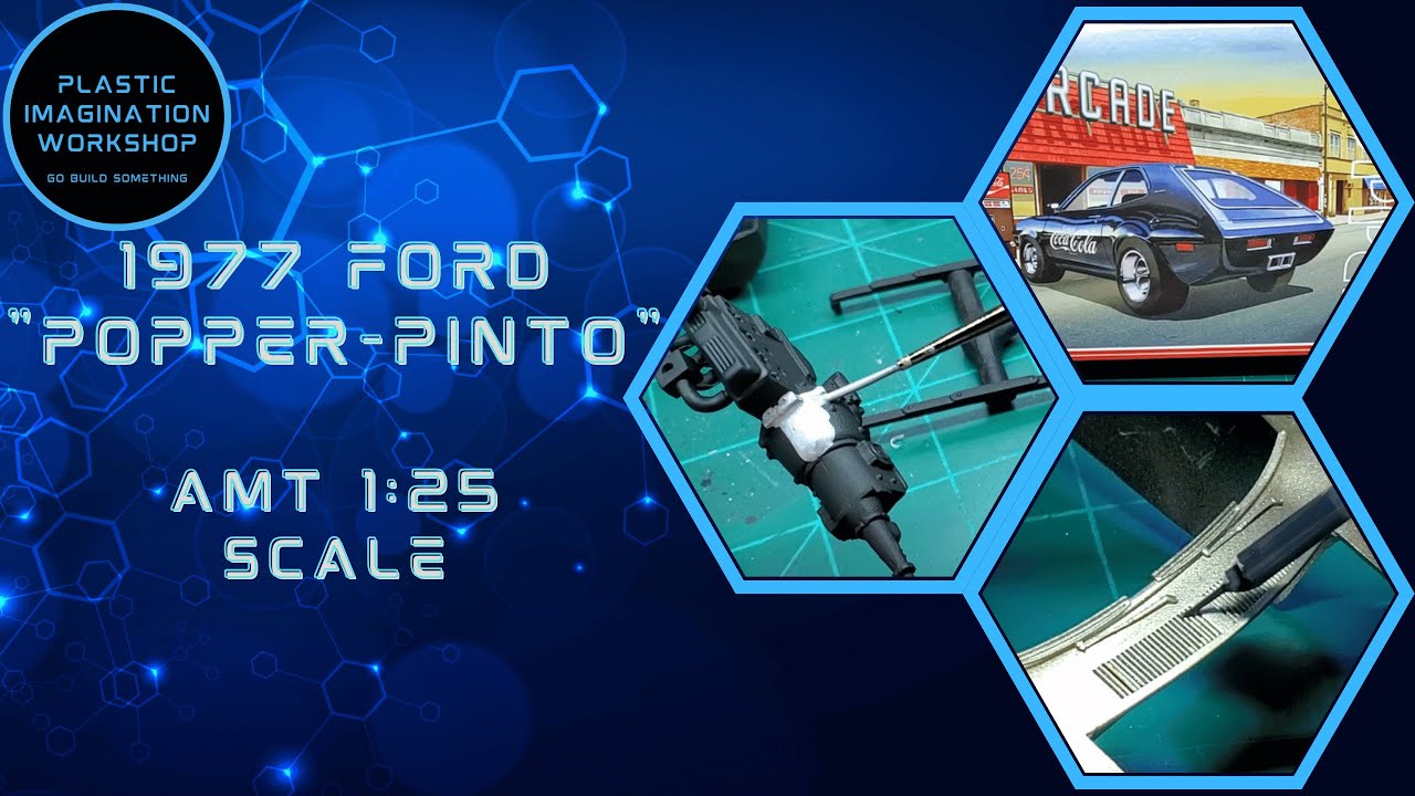 AMT's 1977 Ford “Popper” Pinto Custom Scale Model Build - YouTube
